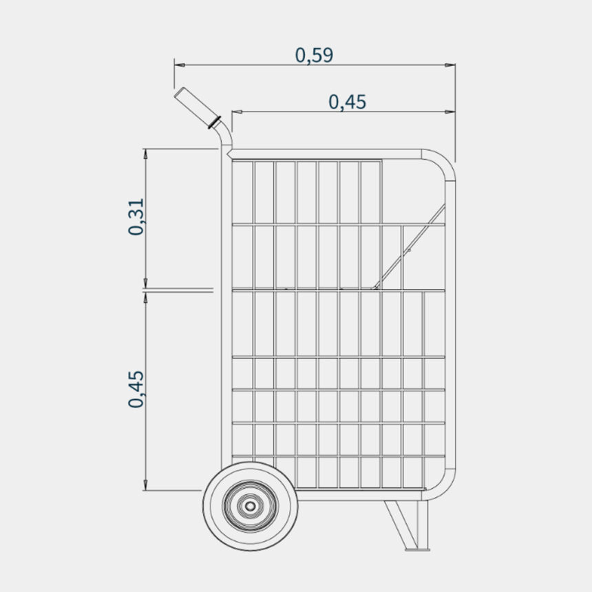 Carrinho Estacionamento - Polymac
